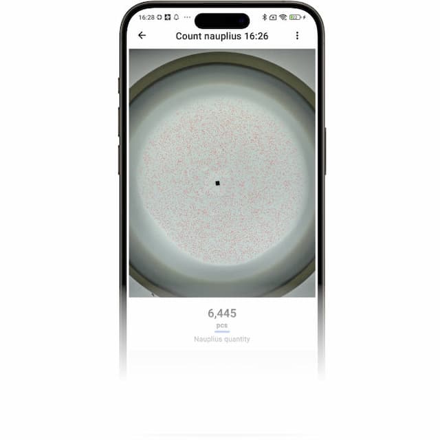 Solution for counting Nauplii/Artemia TOMOTA S3N