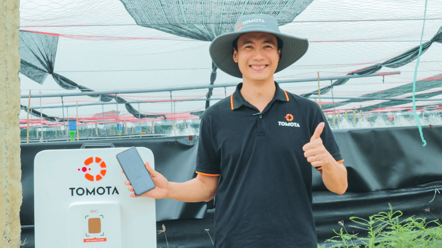 TOMOTA S3 - A Solution for Monitoring Shrimp Growth