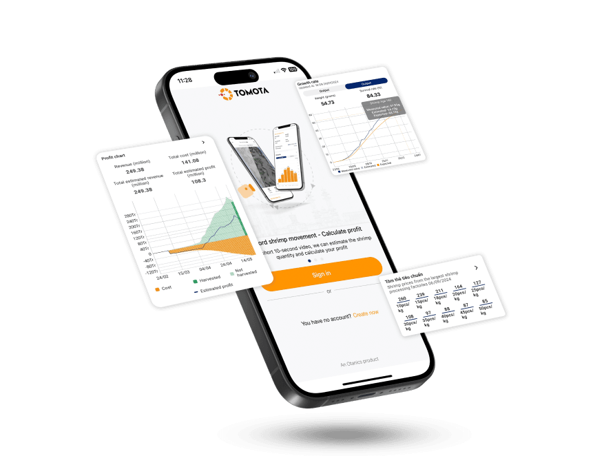 TOMOTA - Technology solutions for shrimp farmers