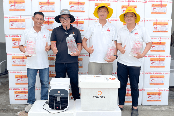 TOMOTA - Technology solutions for shrimp farmers